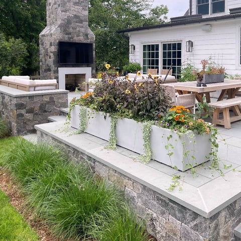 Concrete Patio Planter – Trueform Concrete