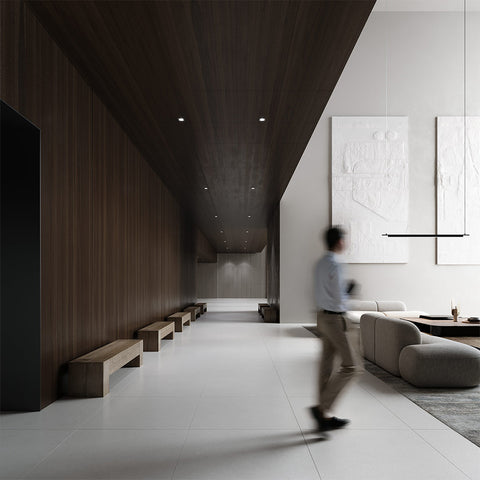 Alpine Bench (Woodform Collection) – Trueform Concrete