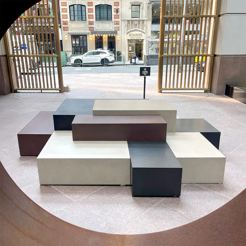Playful Sculpture at Tower 45, NYC – Trueform Concrete