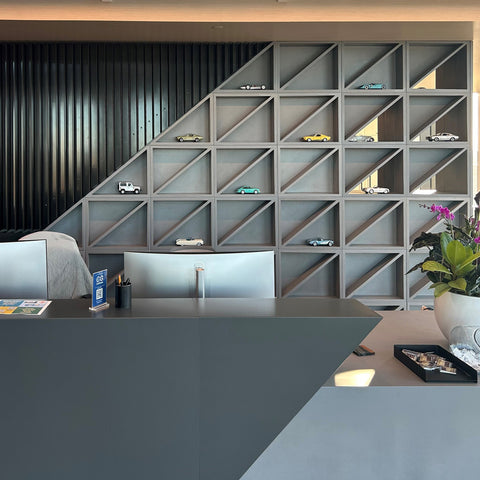 CarGurus Reception Area – Trueform Concrete