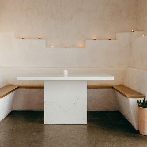 Casa Table in Linen – Trueform Concrete