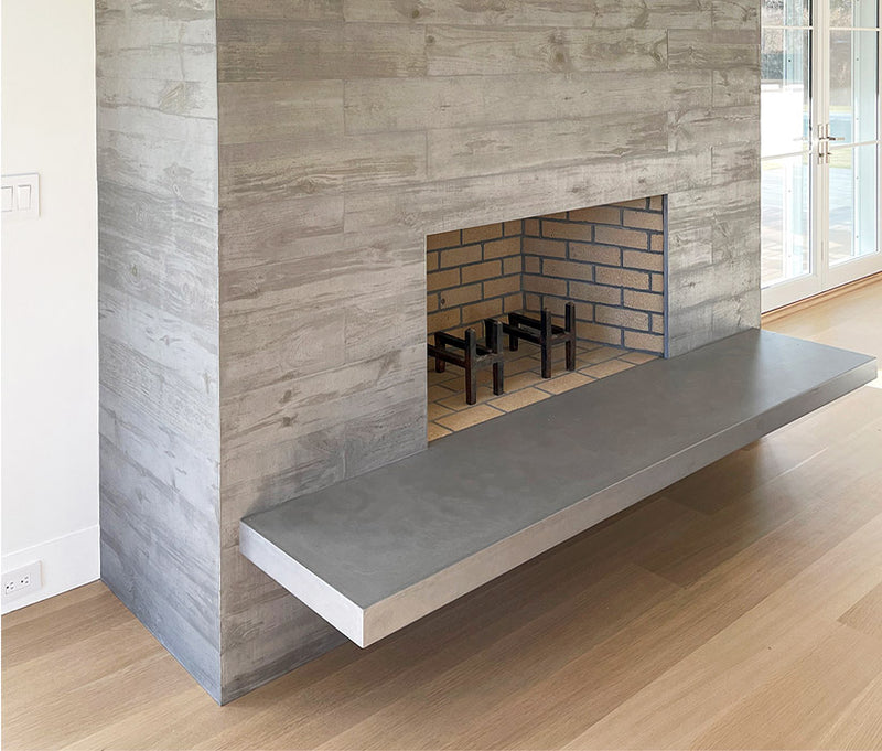 Custom Concrete Fireplace Surrounds | Trueform Concrete