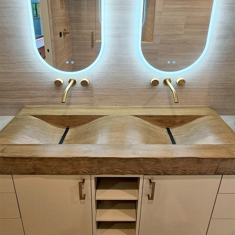 Tahoe Vanity Top – Trueform Concrete