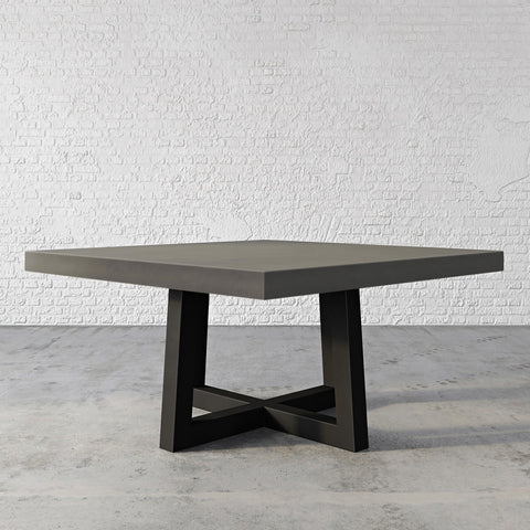 Torre Concrete Dining Table, Square – Trueform Concrete