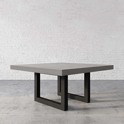 Zen Concrete Dining Table, Square – Trueform Concrete