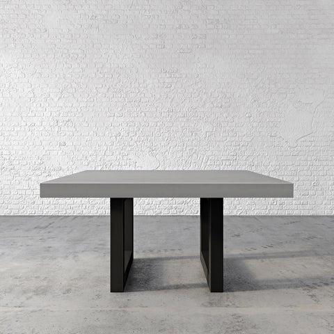 Zen Concrete Dining Table, Square – Trueform Concrete