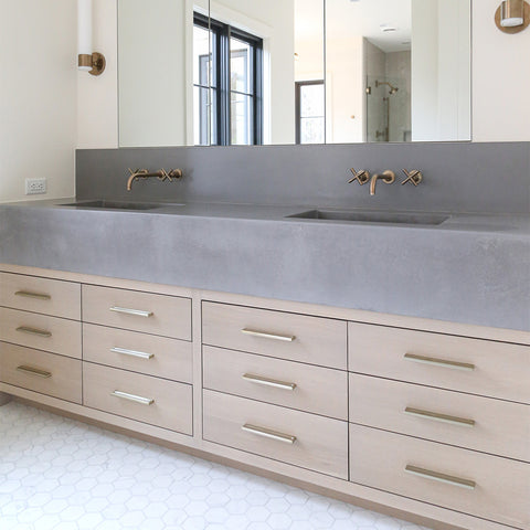 Substantial Vanity Top – Trueform Concrete