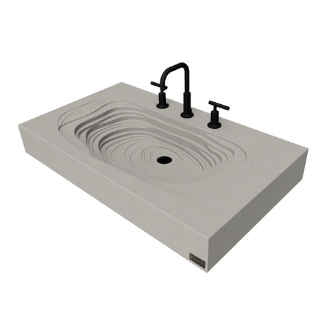 Strata 36" Concrete Sink – Trueform Concrete