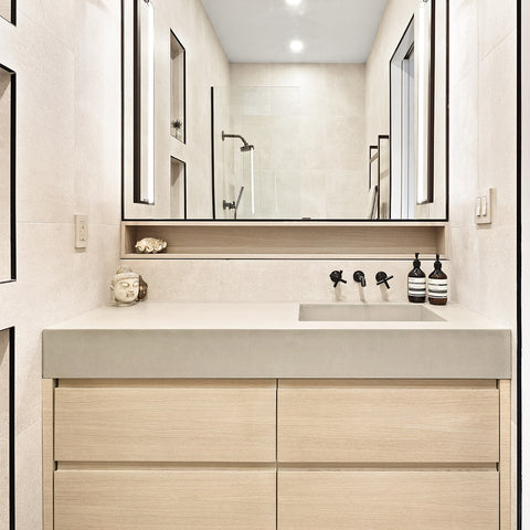 Neutral Master Vanity Top – Trueform Concrete