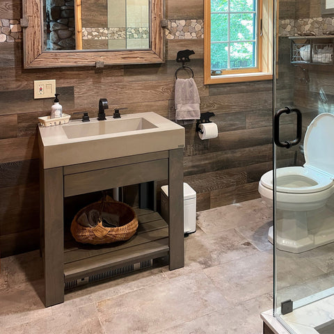 30" Lavare Vanity – Trueform Concrete