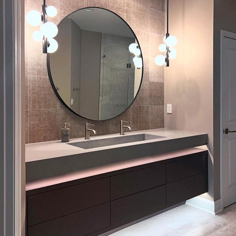 Underlit Vanity Top – Trueform Concrete