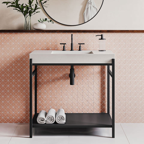 Nolita 36" Concrete Vanity – Trueform Concrete