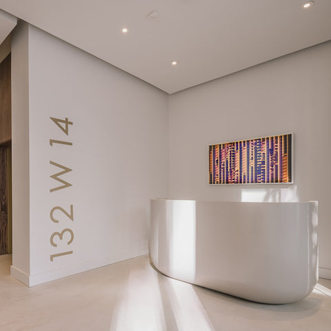 Organic Reception Desk – Trueform Concrete