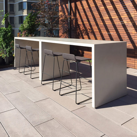 NYC Rooftop Pub Tables – Trueform Concrete