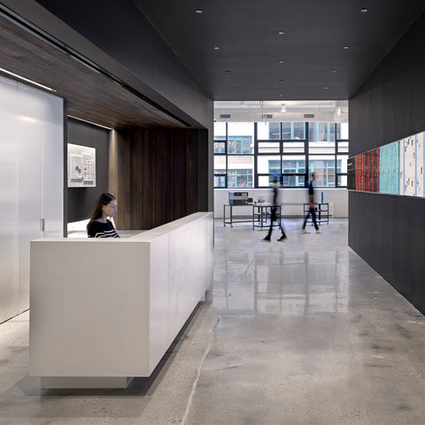 Modern Concrete Reception Desk – Trueform Concrete