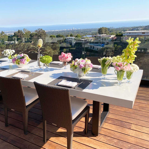 Zen Concrete Dining Table, Rectangular – Trueform Concrete