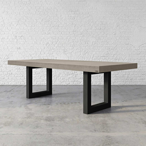 Zen Concrete Dining Table, Rectangular – Trueform Concrete