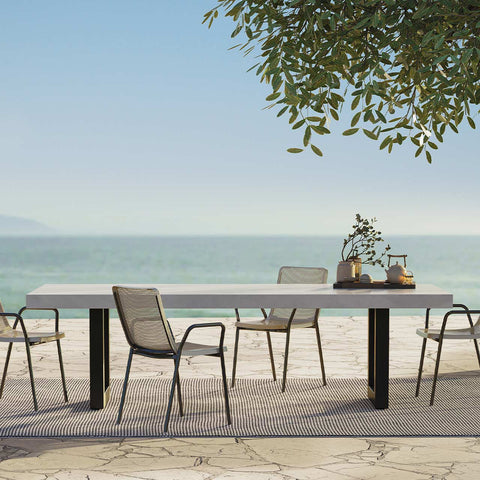 Zen Concrete Dining Table, Rectangular – Trueform Concrete