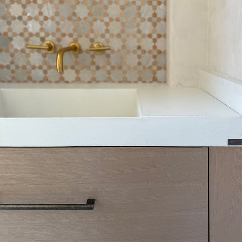 Vanity Top Detail – Trueform Concrete