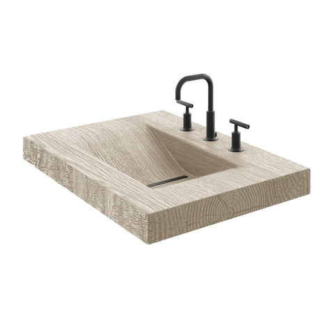 Tahoe Sink, 30" (Woodform® Collection) – Trueform Concrete