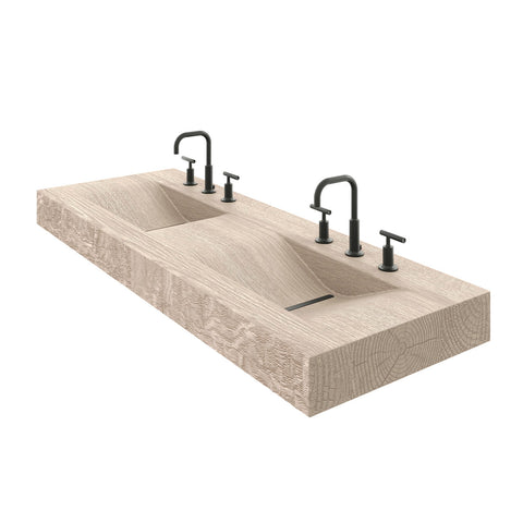 Tahoe Sink, 60" Double (Woodform® Collection) – Trueform Concrete