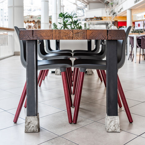 Custom Plank Table – Trueform Concrete