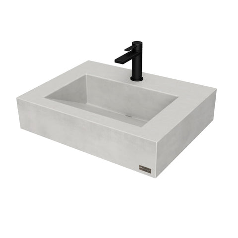 20" ADA Floating Concrete Ramp Sink – Trueform Concrete