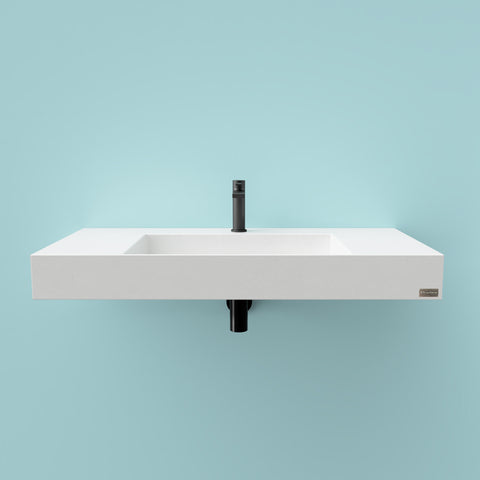 Nolita 36" Concrete Ramp Sink – Trueform Concrete