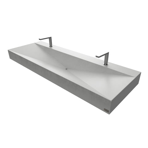 Prism 60" Concrete Sink – Trueform Concrete
