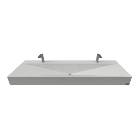 Prism 60" Concrete Sink – Trueform Concrete