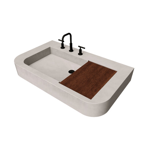 Rado 36" Concrete Sink – Trueform Concrete