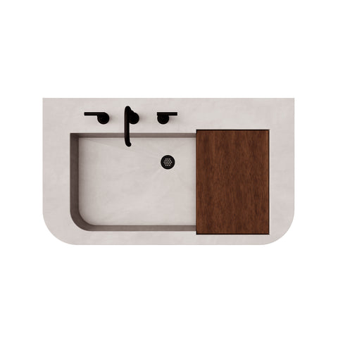 Rado 36" Concrete Sink – Trueform Concrete