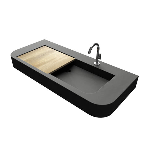 Rado 48" Concrete Sink – Trueform Concrete