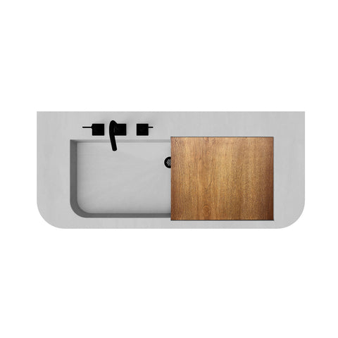 Rado 48" Concrete Sink – Trueform Concrete