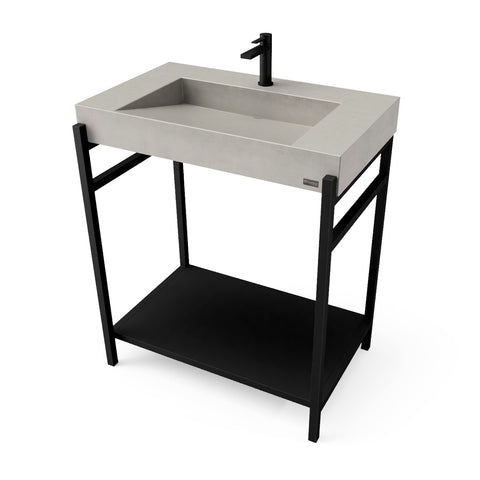 Nolita 30" Vanity with Ramp Sink – Trueform Concrete