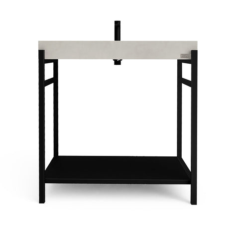 Nolita 30" Vanity with Rectangle Sink – Trueform Concrete