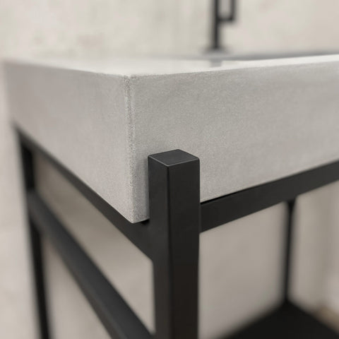 Nolita 30" Vanity with Rectangle Sink – Trueform Concrete