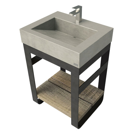 Outland 24" Vanity with Ramp Sink – Trueform Concrete